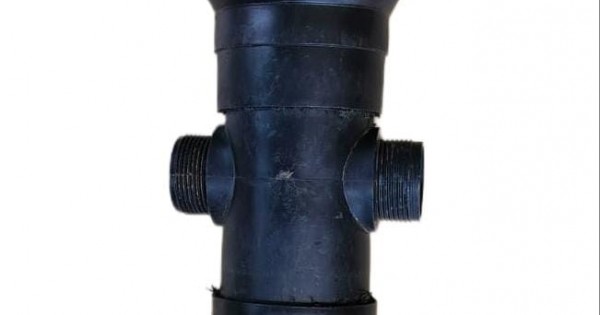 75MM EPC TYPE RAIN CONNECTOR 40MM OUTSIDE C CLAMP & RING