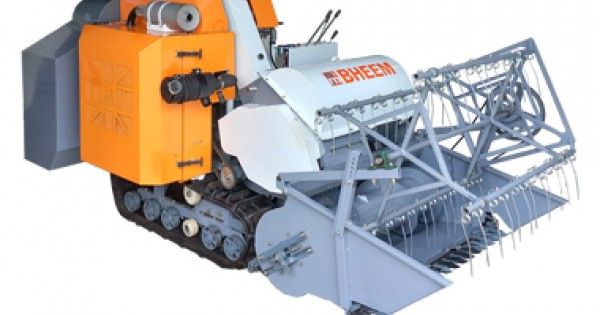 Bheem Mini Combine Harvester - with Grain Tank