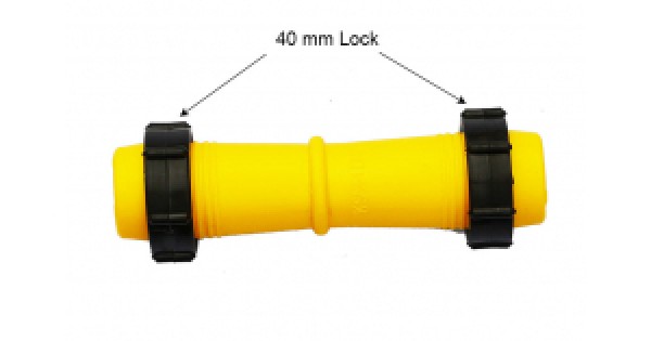 Straight Connector / 40 mm Lock